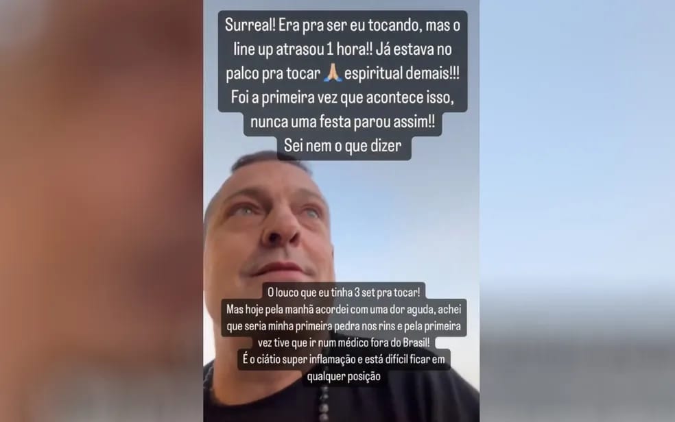 Alok diz que pai está em bunker e aguarda volta ao Brasil após ...